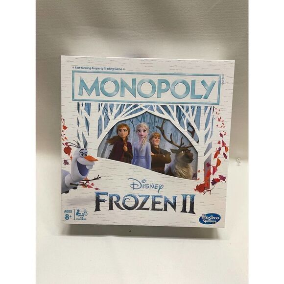 Hasbro | Games | New Monopolydisneyfrozen 2 Edition Board Game Ages 8 ...